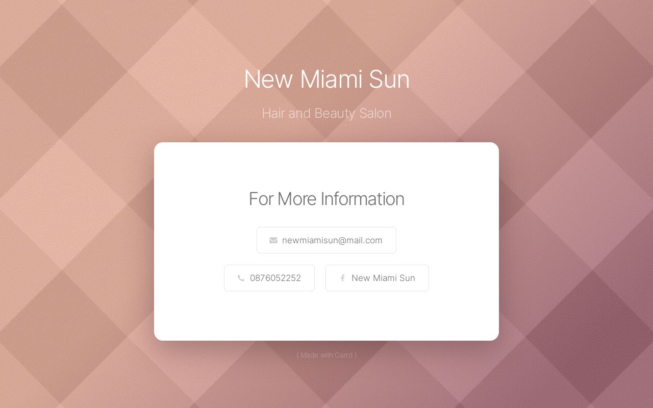 New Miami Sun